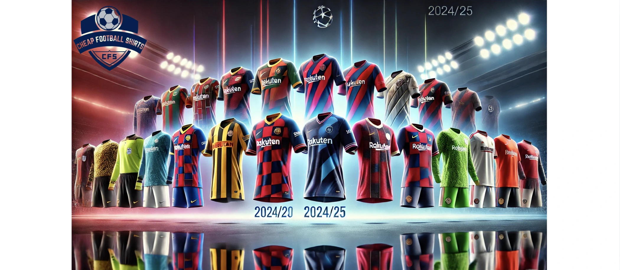 Top 10 Best Selling Football Shirts 2024/25
