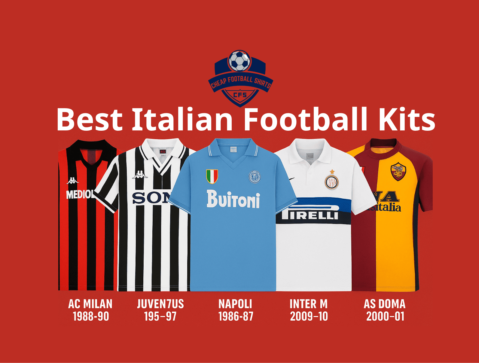 Top Italian Football Shirts Ever