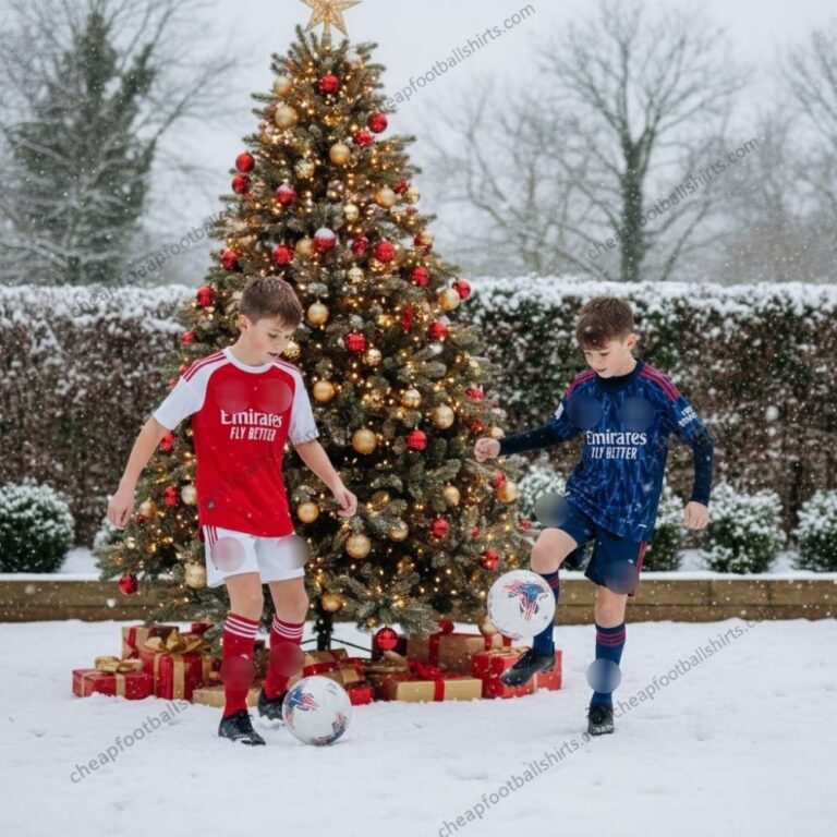 Arsenal 2025/26 Gift Pack - Home and Away Kids Cheap Football Kits ...
