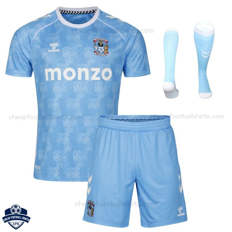 Coventry City Home Kids Cheap Football Kit 2025/26