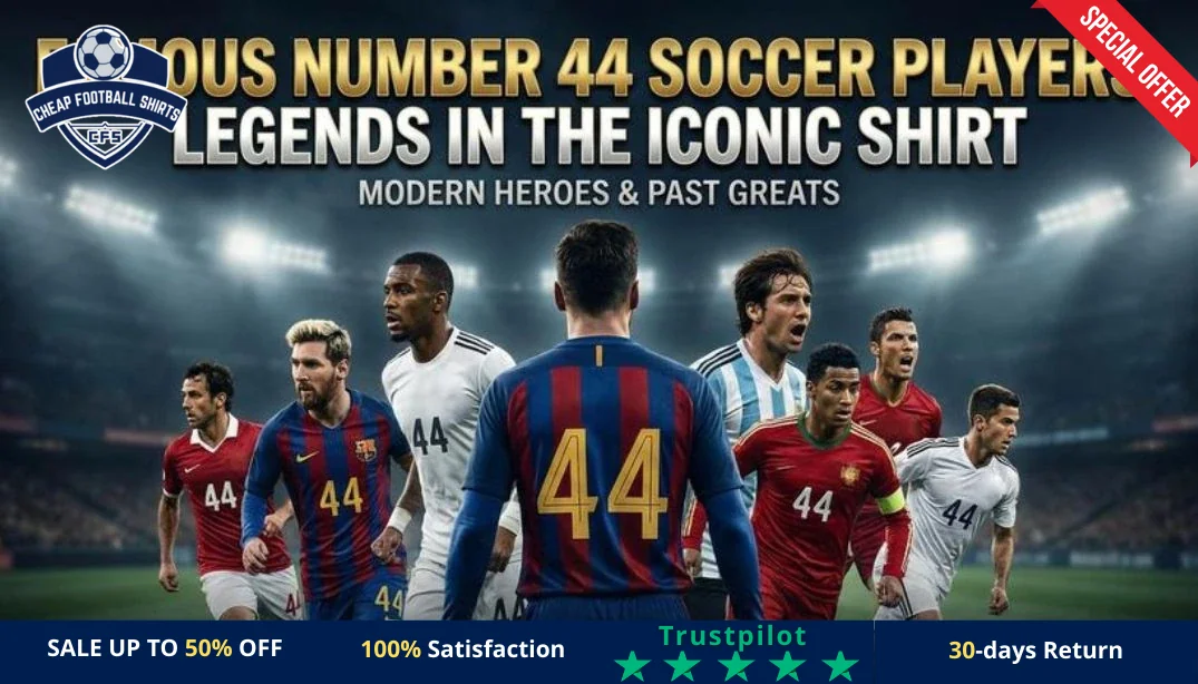 Famous Number 44 Soccer Players: Legends in the Iconic Shirt ...