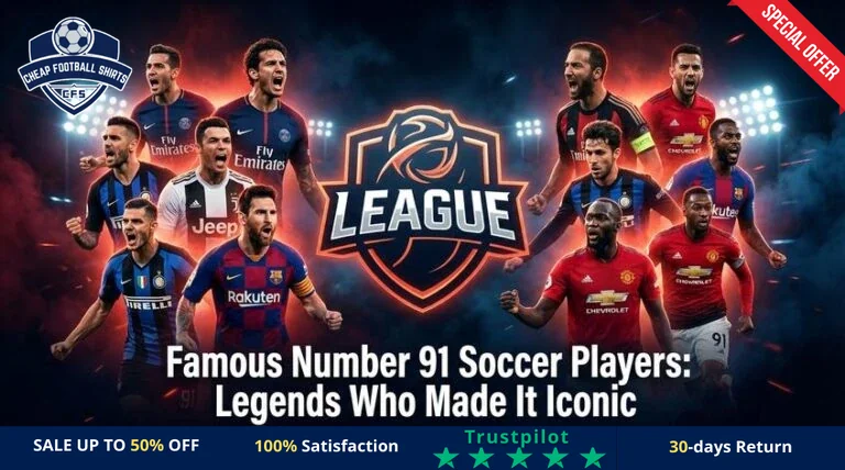 Famous Number 91 Soccer Players: Legends Who Made It Iconic ...