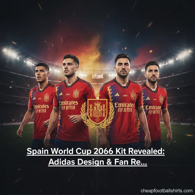Spain World Cup 2026 Kit Revealed: Adidas Design & Fan Re ...