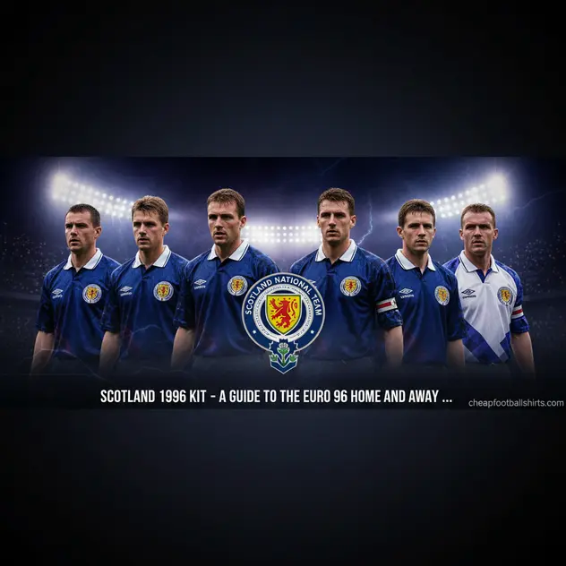 Scotland 1996 Kit – A Guide to the Euro 96 Home and Away ...